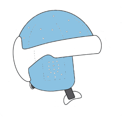 HP-4 Special Needs Helmet: Epilepsy helmet (Seizure helmet)
