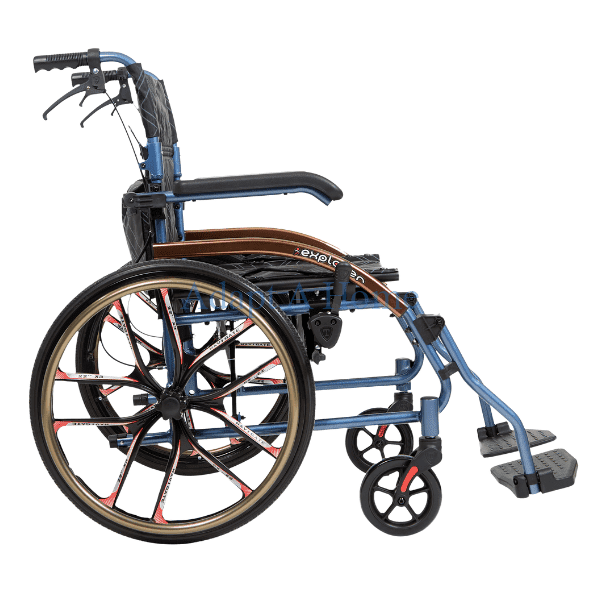 Explorer Travel Wheelchair: Ultra-light Folding Wheelchair!